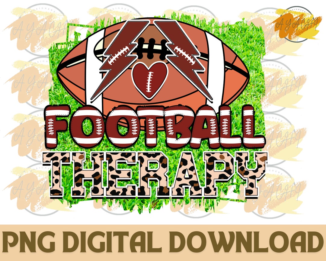 Football Therapy PNG: Sublimation Design (digital Download) - Etsy