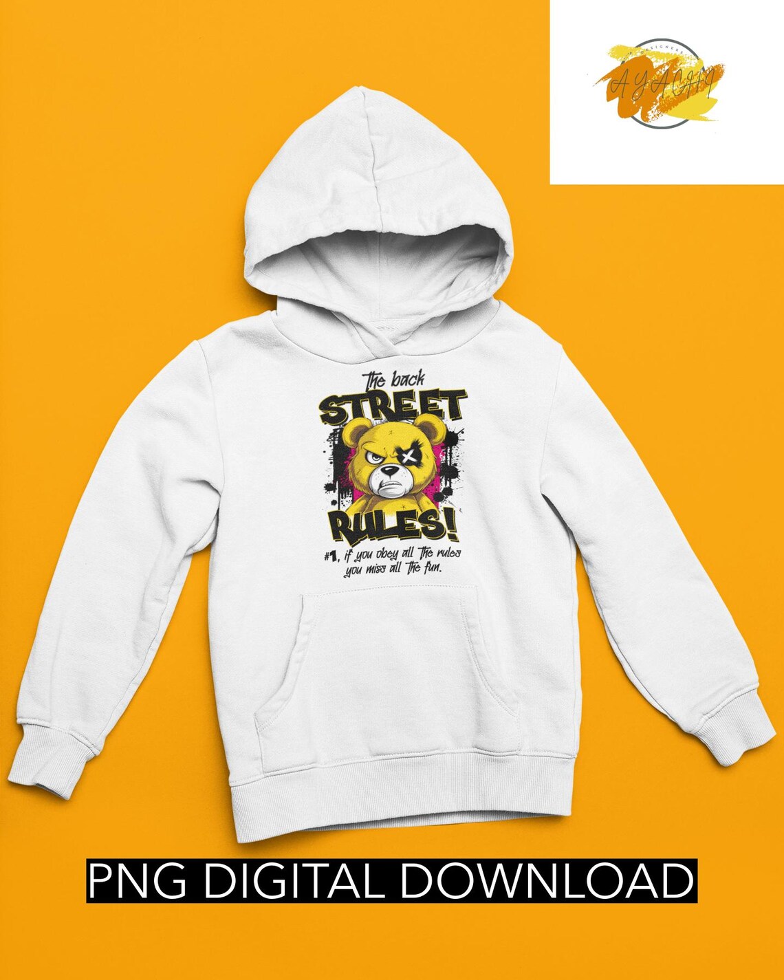 Voodoo Bear PNG: Scary Teddy Sublimation Design (digital Download) - Etsy