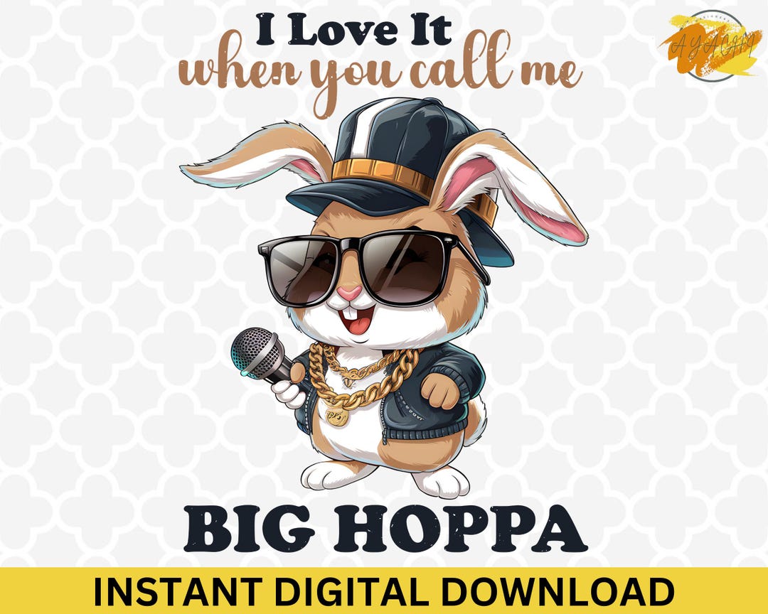 Gangsta Rabbit PNG: Funny Easter Clip Art (digital Download) - Etsy