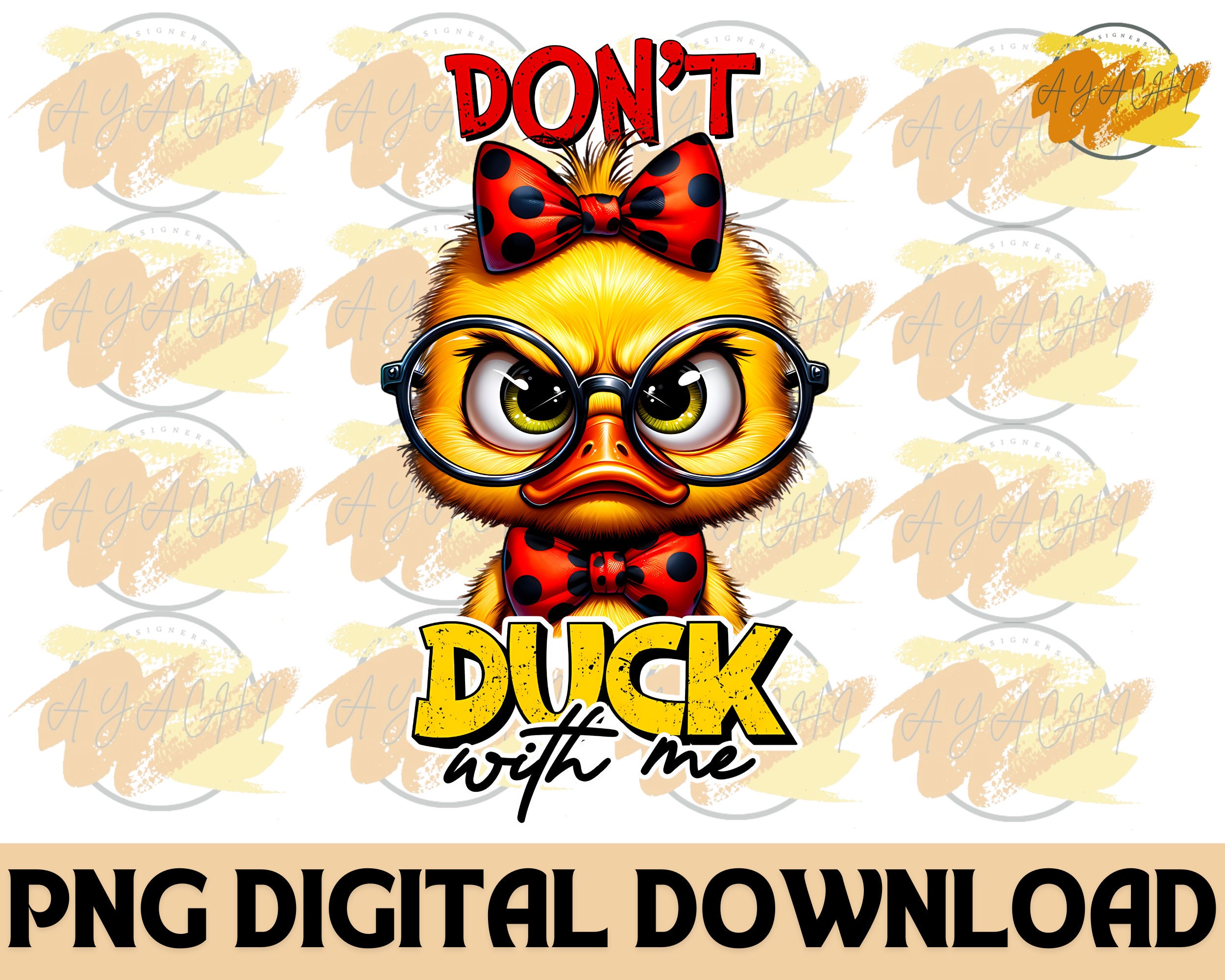Funny Duck PNG Don't Duck With Me Png , Funny Meme Png , Funny ...