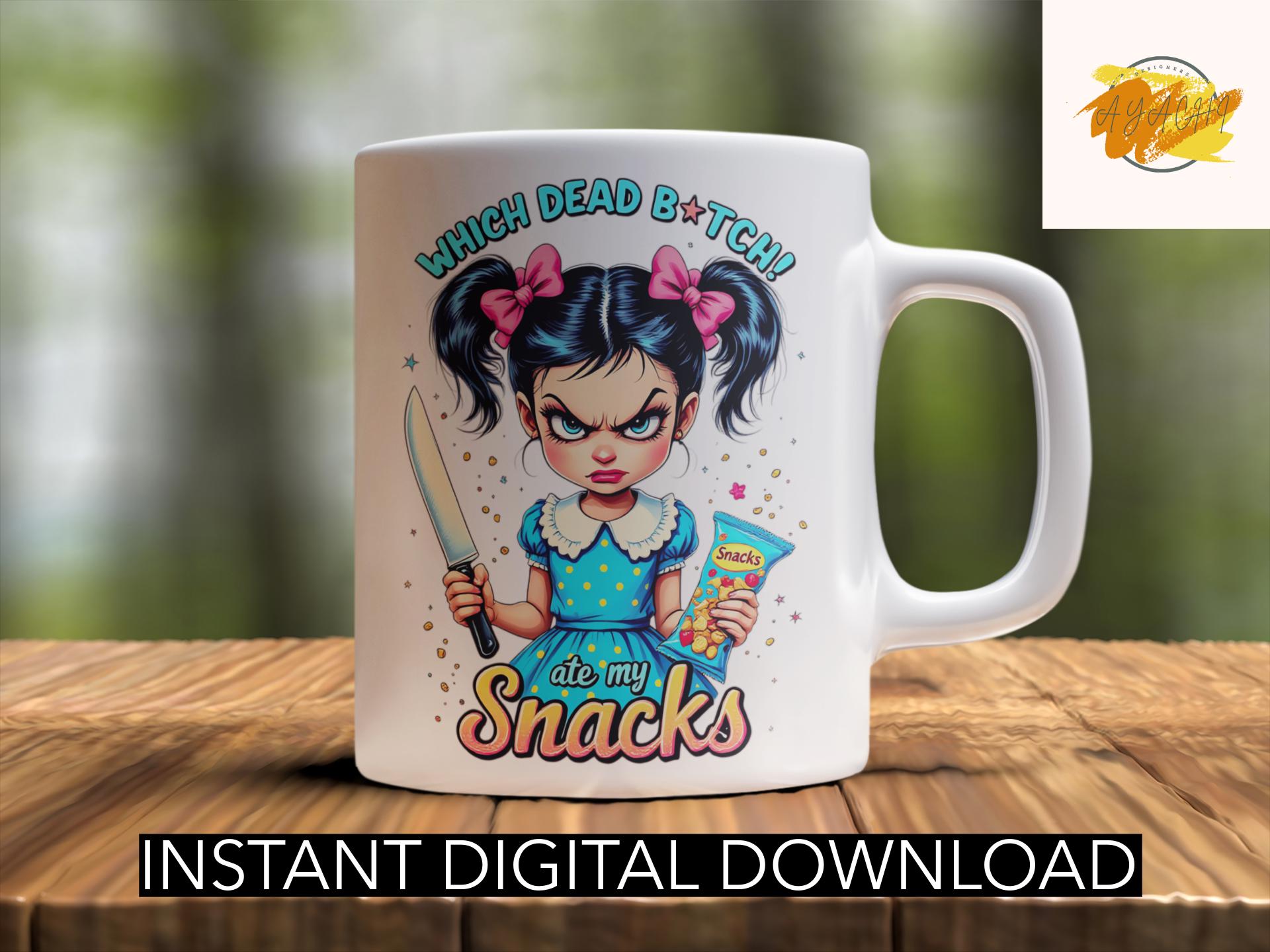 Angry Woman Snacks PNG – Funny Retro Design (digital Download) - Etsy