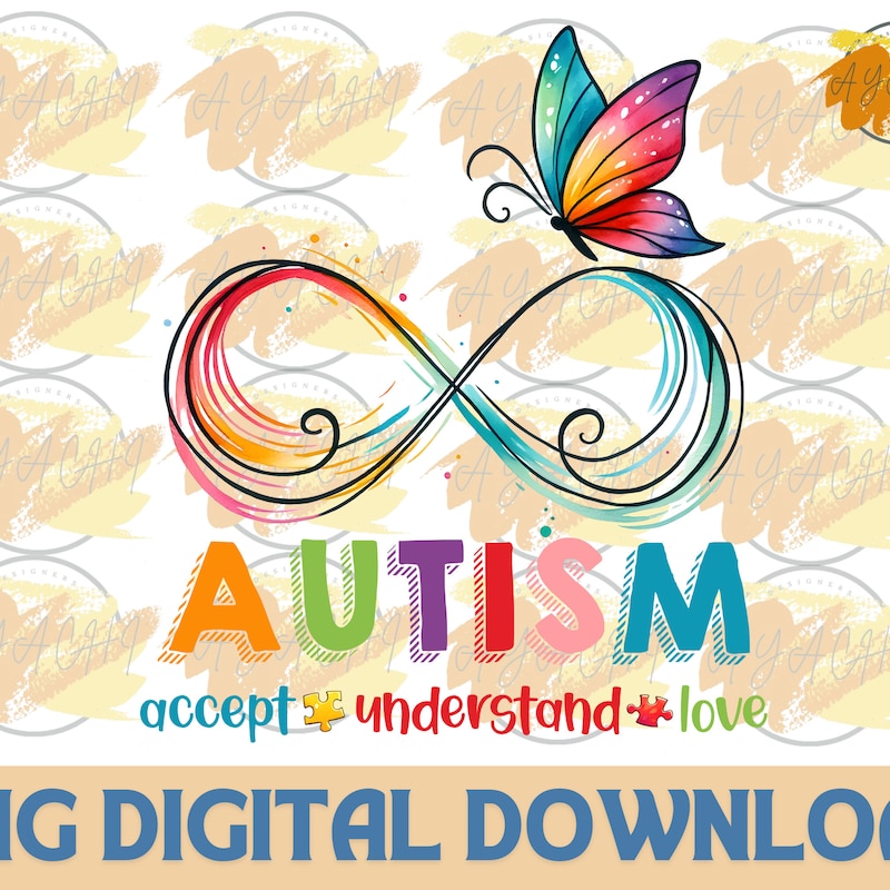 Autism Butterfly - Etsy