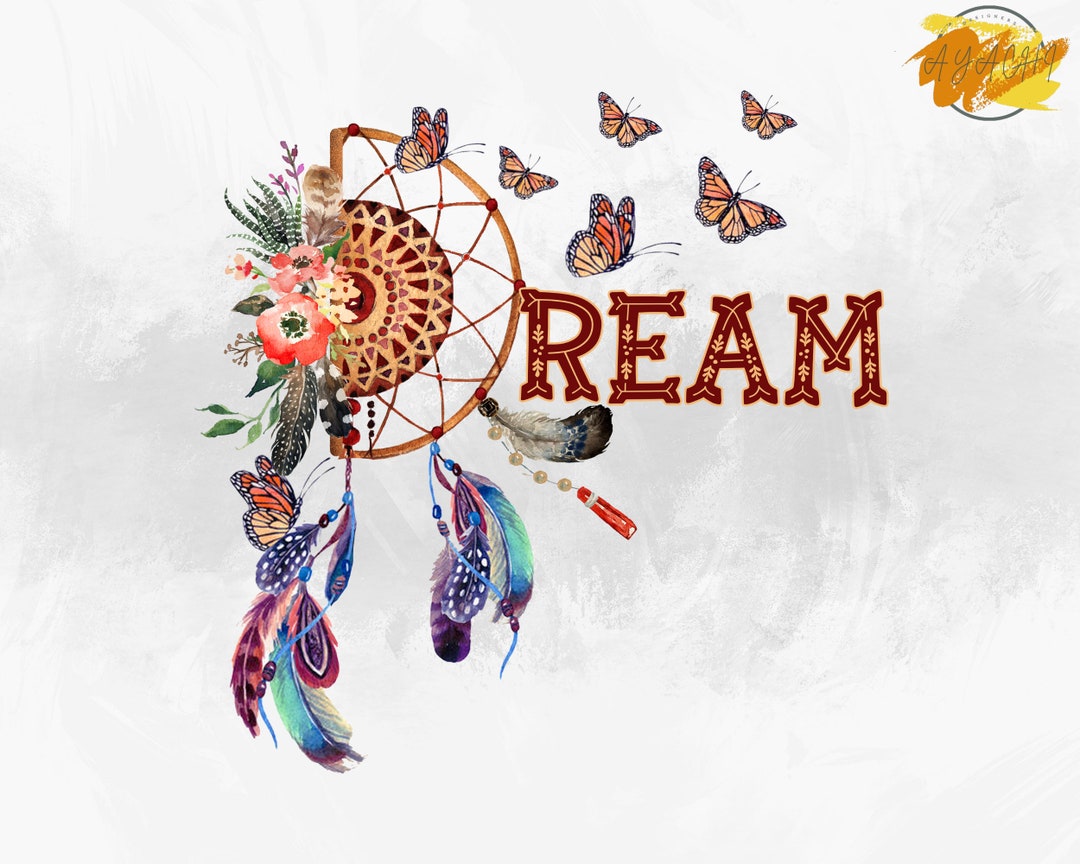 Dream PNG - Dream Catcher Clipart Design, Dreamer World Tour Png, Boho ...