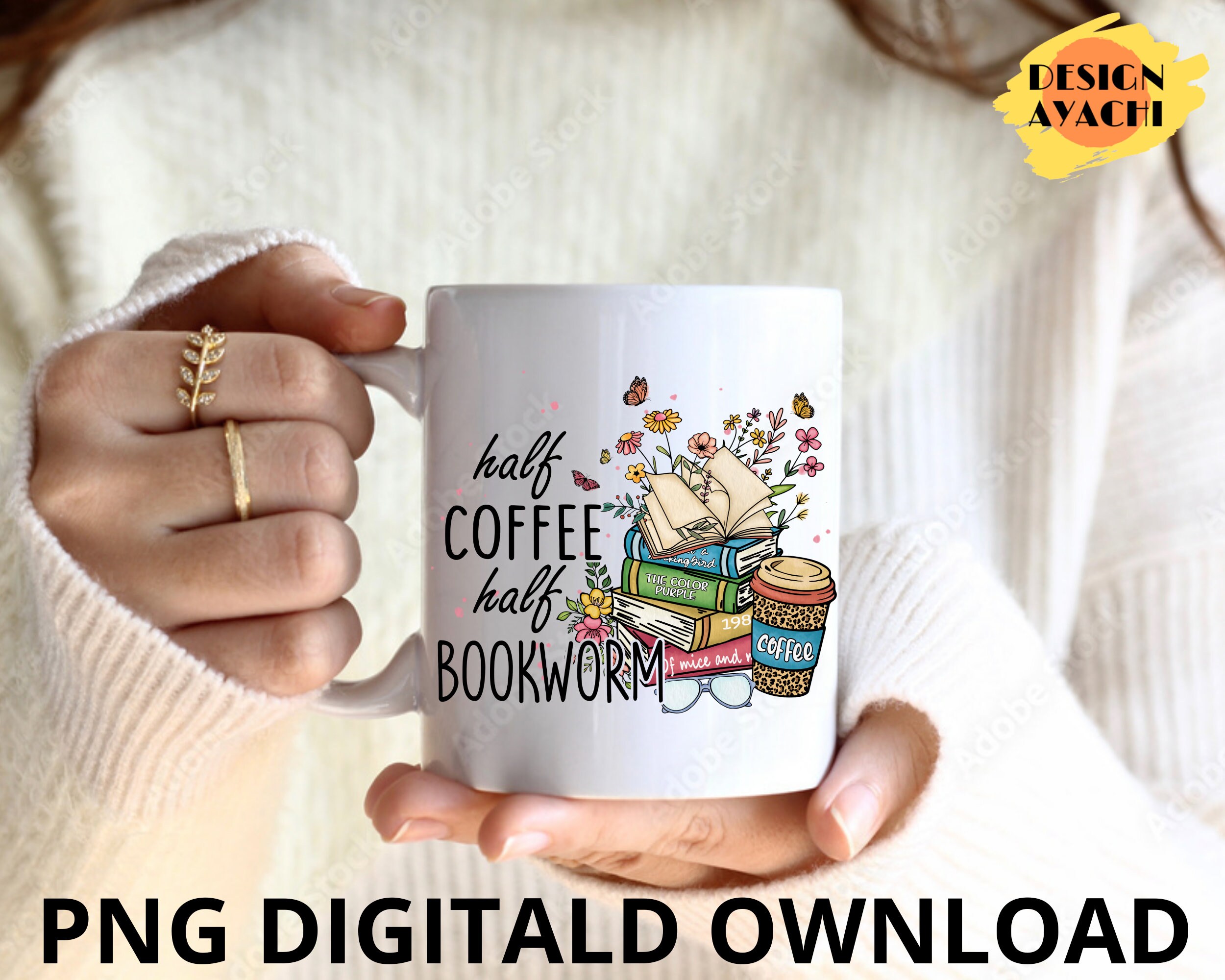 Half Coffee Half Bookworm Png Inspirational Png, Mental Health Quotes ...