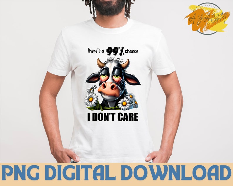 Sarcastic Cow PNG: Funny Quote Design (digital Download) - Etsy