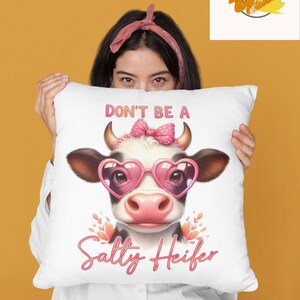 Salty Heifer Cow PNG: Funny Sarcastic Quote (digital Download) - Etsy