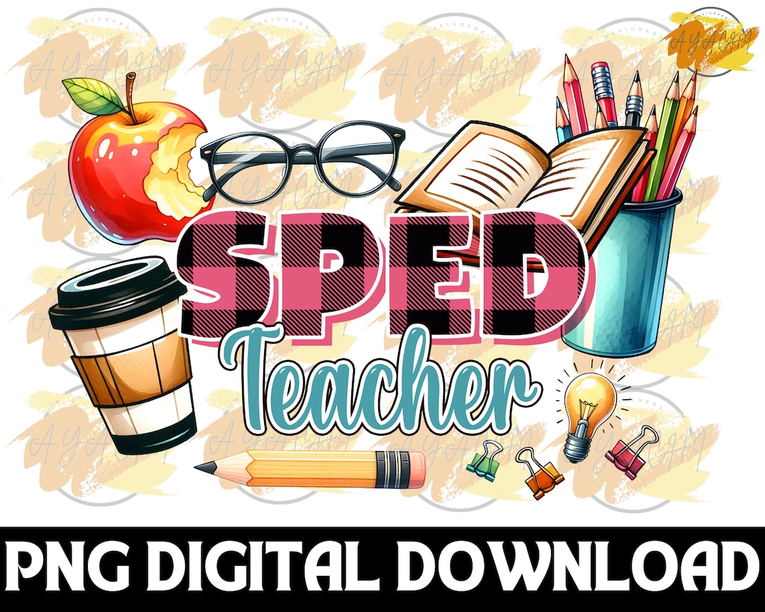 Sped Teacher PNG - Teacher's Day Png , Teacher Life Png , Special ...