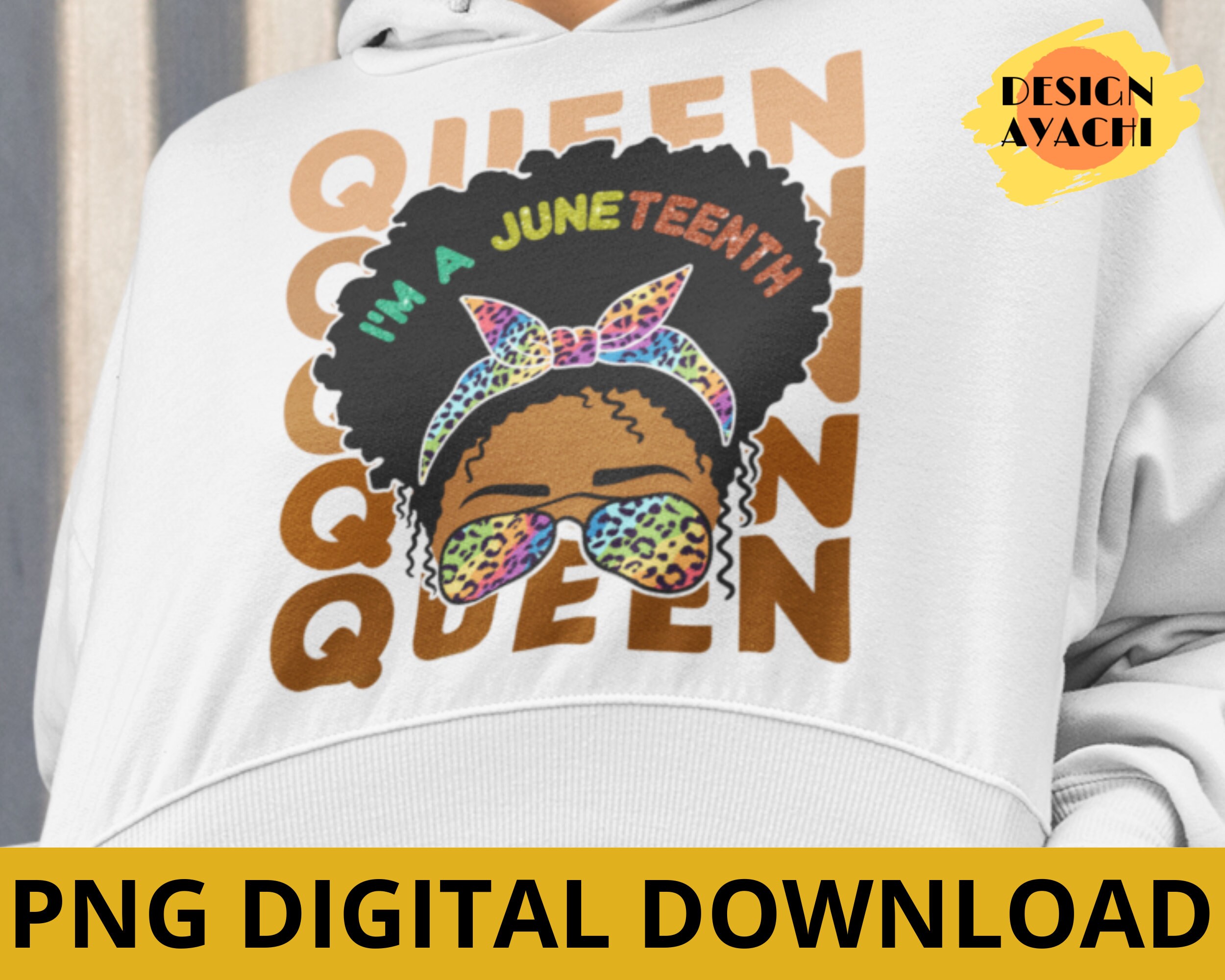 Black Queen Juneteenth Png Juneteenth Png Sublimation Design ...