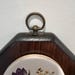 1960's Handcrafted Jerry Schultz Floral Ceramic Tiles / Plaques on Pine ...