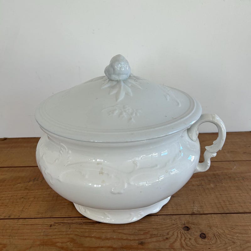 Antique Chamber Pot - Etsy