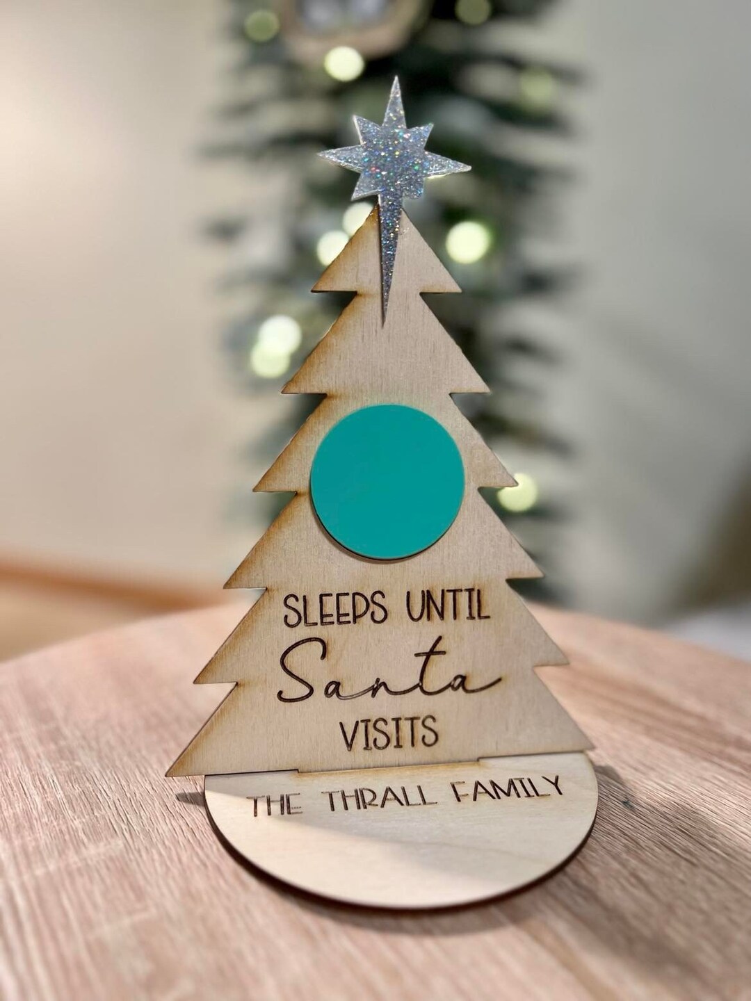 Christmas Advent Calendar SVG | Christmas Countdown SVG | Sleeps Until ...