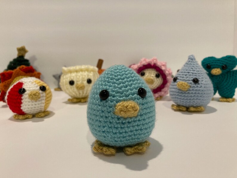 Eggatha the Egg - Crochet Pattern - Etsy