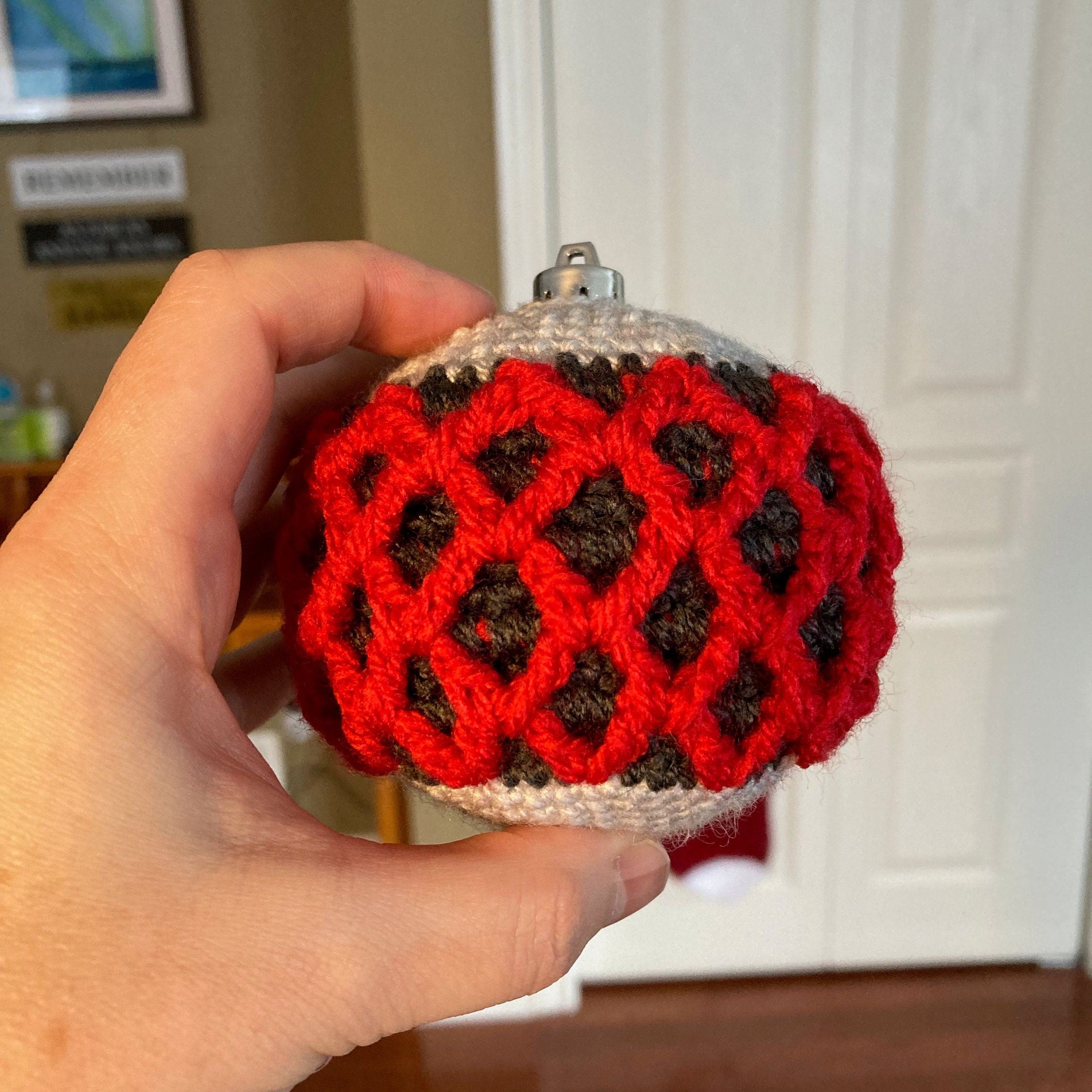 Diamond Overlay Ornament Crochet Pattern - Etsy