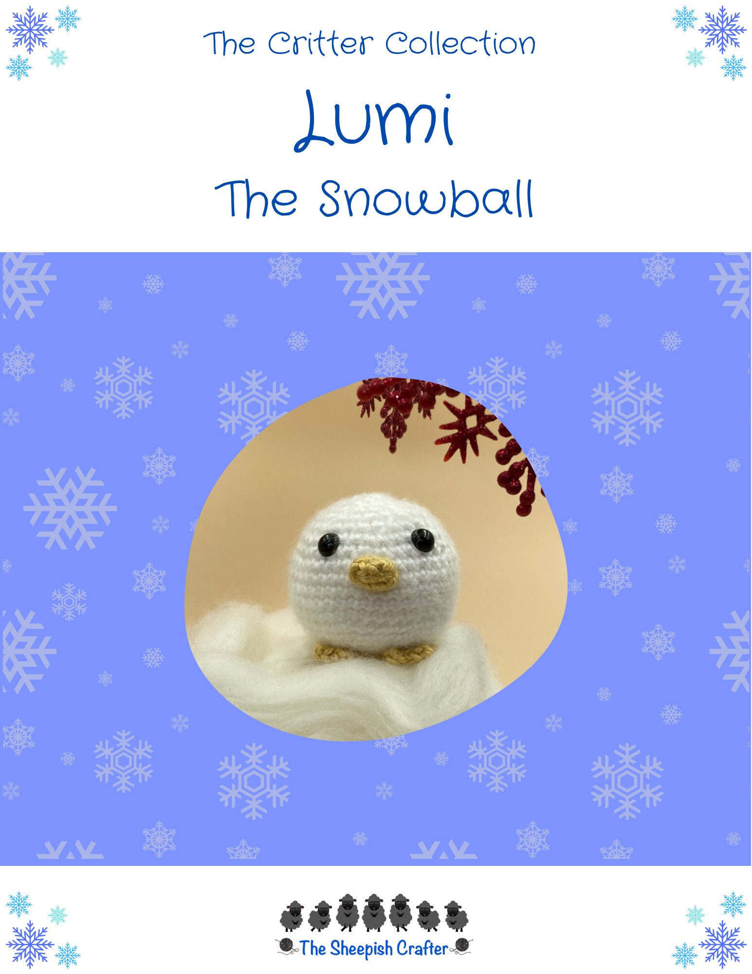 Lumi the Snowball - Crochet Pattern - Etsy