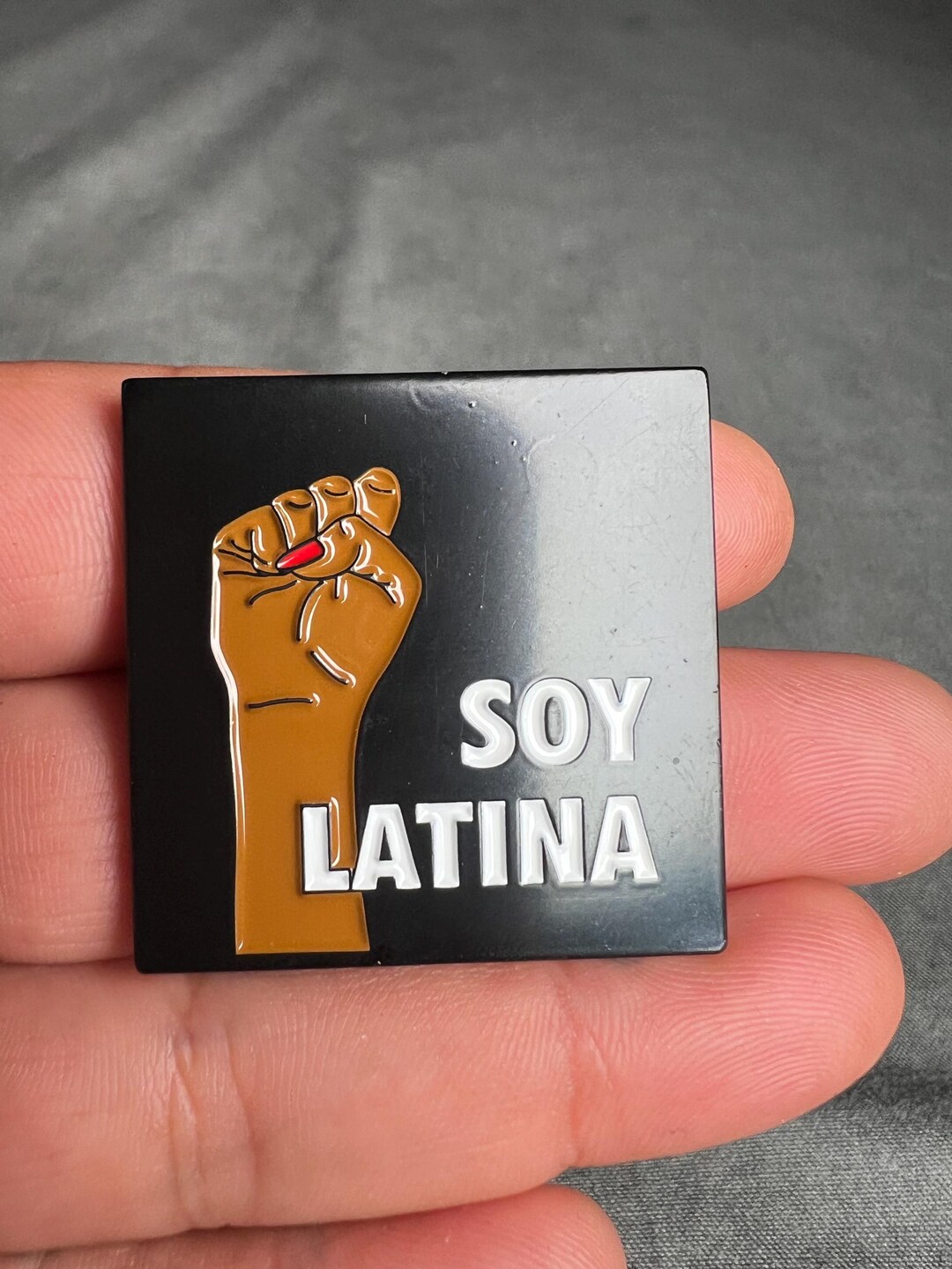 Soy Latina Statment Pin - Etsy
