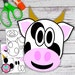 Cow Craft Template for Preschool, Kindergarten, Elementary and ...