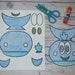 Whale Craft Template for Kids in Pattern for Preschool, Kindergarten ...