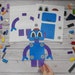 Robot Paper Craft Template: Cut and Glue Activity (PDF) - Etsy