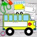 Name School Bus Craft Template: Back to School Cut & Glue Activity (PDF ...
