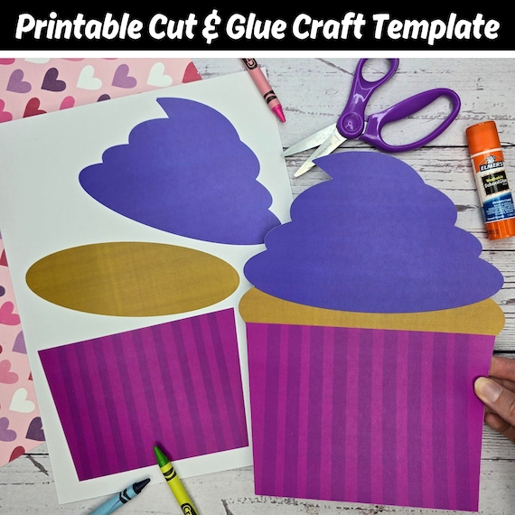 Cupcake Crafts For Preschoolers