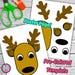Reindeer Craft Template: Easy Cut & Glue Activity (PDF Download) - Etsy