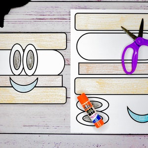 Smore Craft Template for Toddler, Preschoolers, & Kindergartners, Cut ...