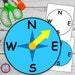 Compass Craft Template: Kids Camp Activity (PDF Download) - Etsy