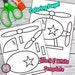 Helicopter Craft Template: Cut & Glue Paper Craft (PDF) - Etsy