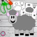 Sheep Craft Template: Kids Cut and Glue Activity (PDF) - Etsy