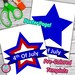 4th of July Star Craft Template, Simple Cut and Glue Toddler Craft ...