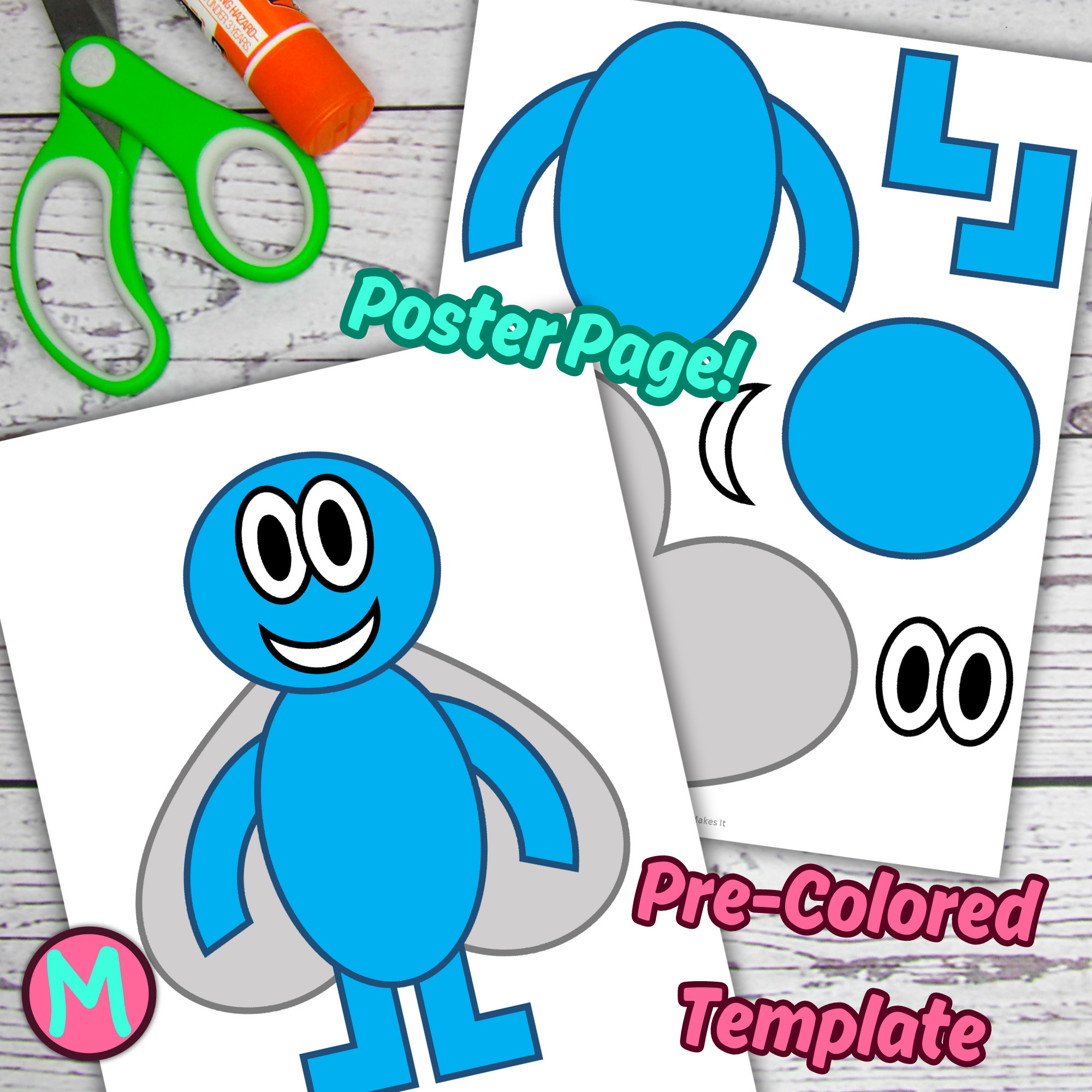 Fly Craft Template for Preschool, Kindergarten, Elementary or ...