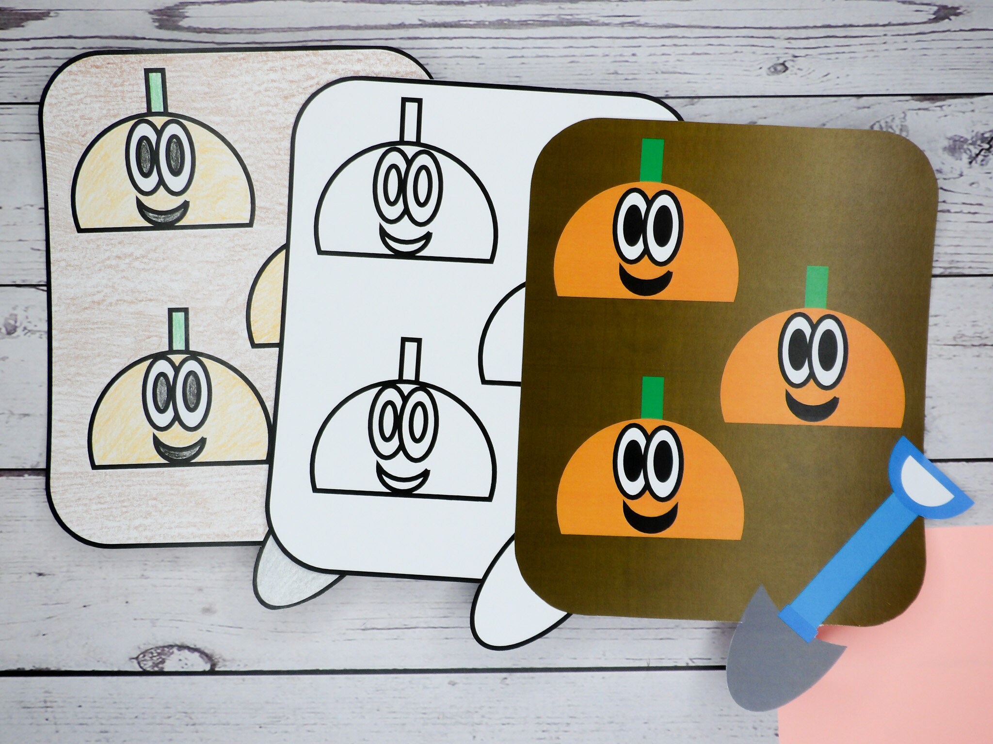 Carrots in the Ground Craft Template, Cut and Glue Activity for ...