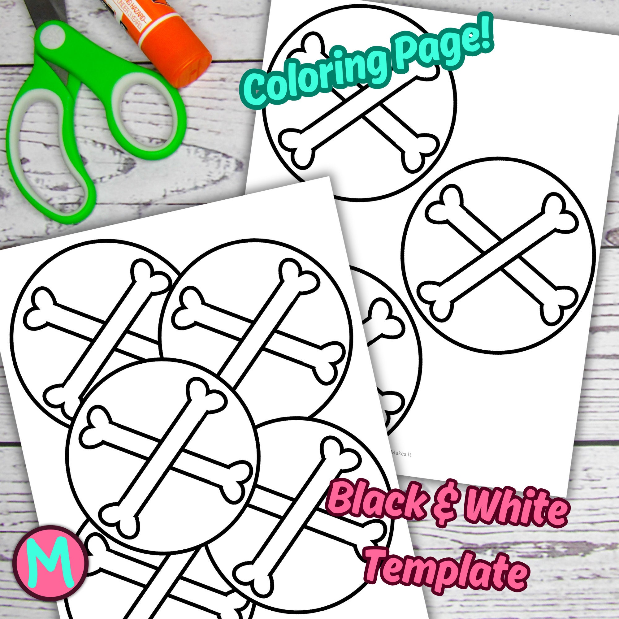 Gold Coin Craft Template for Kids in Preschool, Kindergarten ...