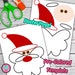 Santa Craft Template: Cut and Glue Activity (PDF Download) - Etsy
