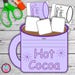 Purple Hot Cocoa Name Craft: Winter Cut & Glue Paper Craft (PDF) - Etsy