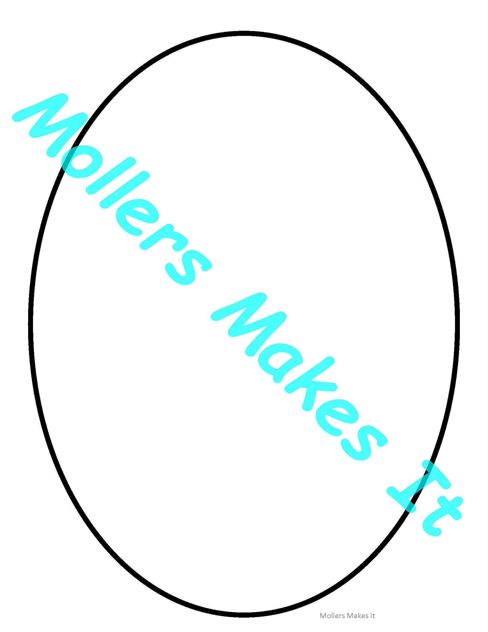 Egg Paper Craft Template for Kids in Preschool, Kindergarten ...