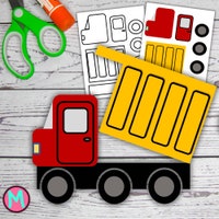 Dump Truck Christian Craft for Kids | Sunday School Psalm 18:2 Church ...