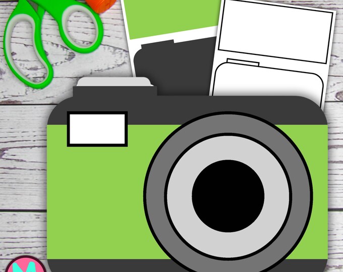 Printable Camera Craft for Kids Photography Worksheet Preschool Camera ...