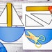 Sailboat Craft Template: Cut & Glue Activity (PDF Download) - Etsy