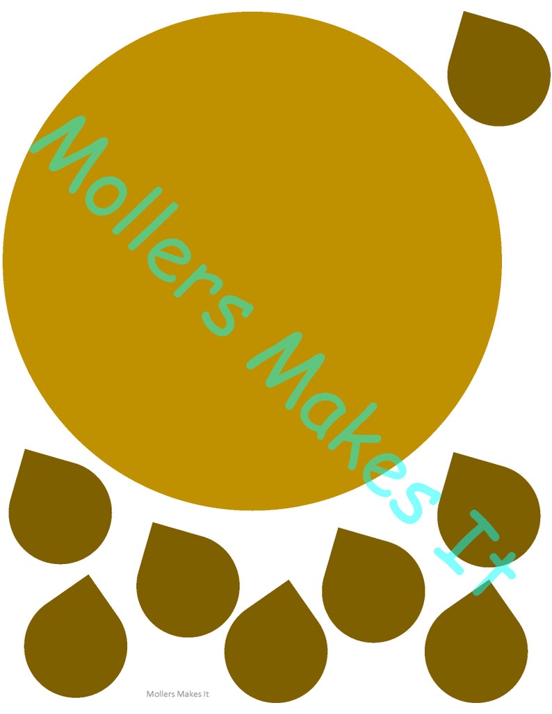 Chocolate Chip Cookie Craft Template for Kids, Preschool, Kindergarten ...