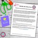 Purple Clock Craft Template, Printable Cut and Glue Paper Craft for ...
