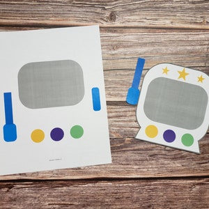 Space Helmet Craft Template: Printable Cut and Glue Paper Craft for ...