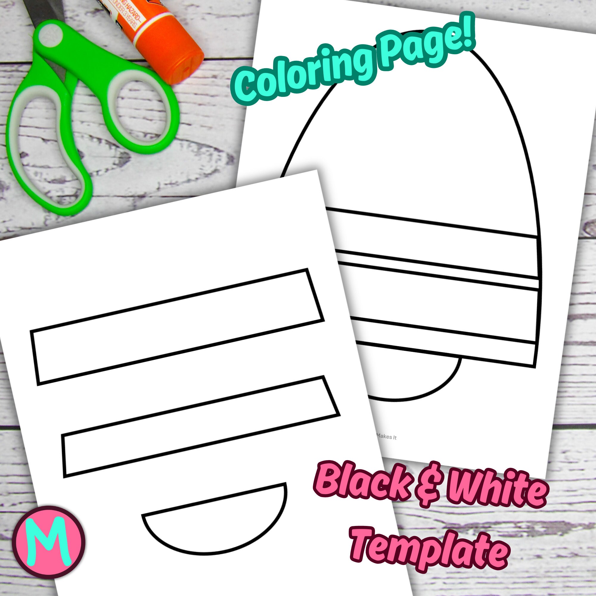 Bell Craft Template for Kids, Christmas Bell Craft for Toddlers, Simple ...