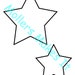4th of July Star Paper Craft Pattern Template for Kids in - Etsy