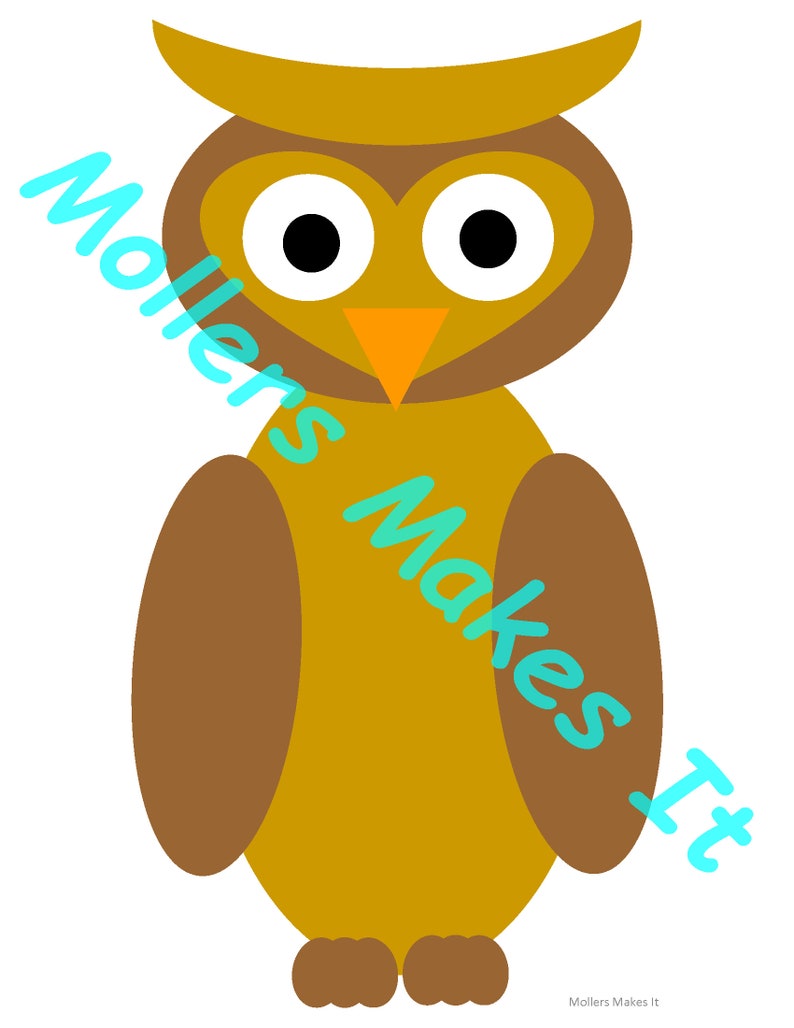 Adorable Owl Paper Craft Printable Pattern Template for Kids - Etsy