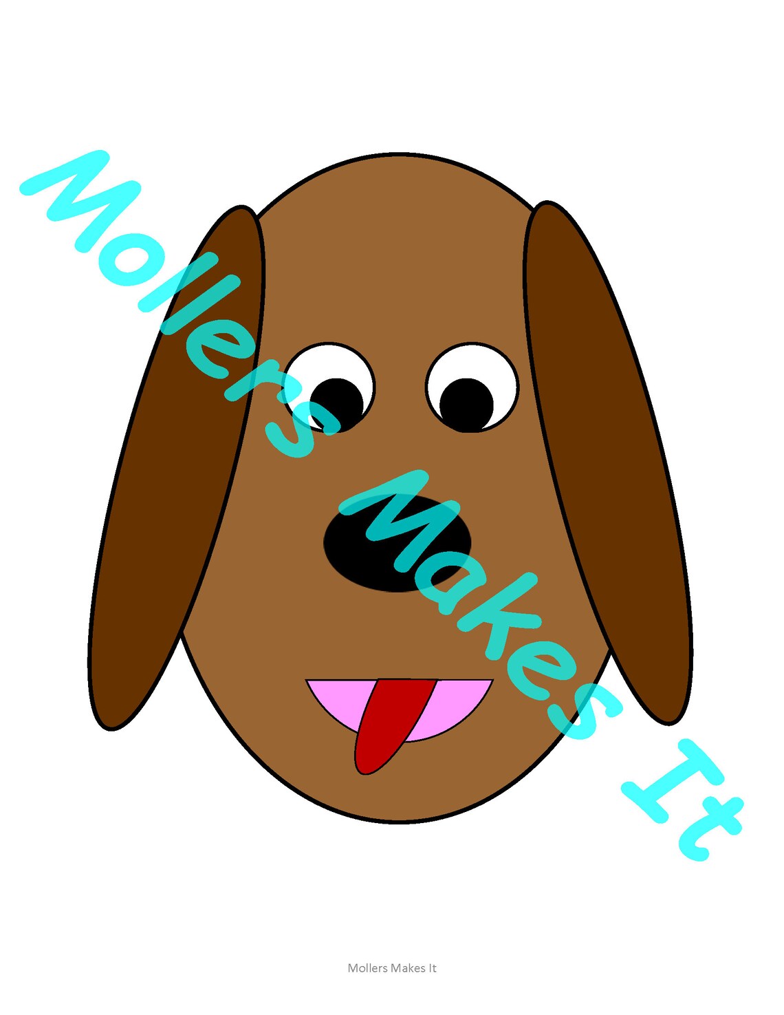 Easy Dog Craft Template for Preschool, Kindergarten, Elementary ...