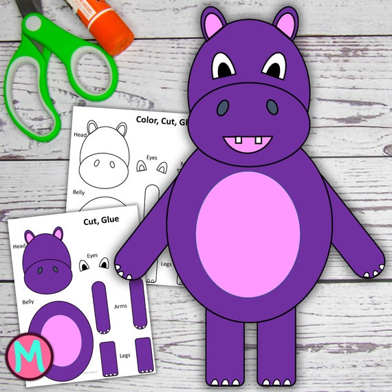 Hippo Face Craft For Kids 530+ Creative Face Paint Ideas For Every
