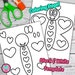 Valentine Butterfly Craft Template for Preschool Cut and Glue Valentine ...