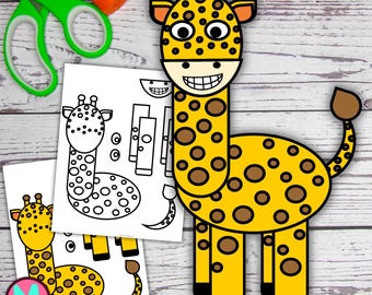 Capybara Craft: Fun Color, Cut, and Glue Activity for Kids – Perfect ...