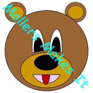 Bear Craft Template for Preschool, Kindergarten, Elementary, Homeschool ...